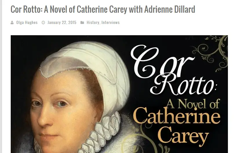 Cor Rotto: A Novel of Catherine Carey - The Anne Boleyn Files