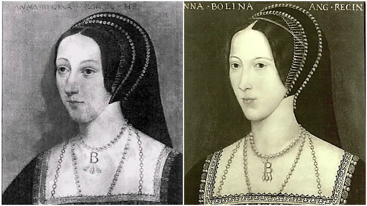 The real face of Anne Boleyn? by historical novelist Richard Masefield ...