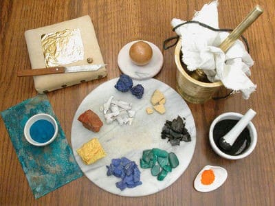 The Secrets of the Rainbow: Medieval Artists' Pigments by Toni Mount ...