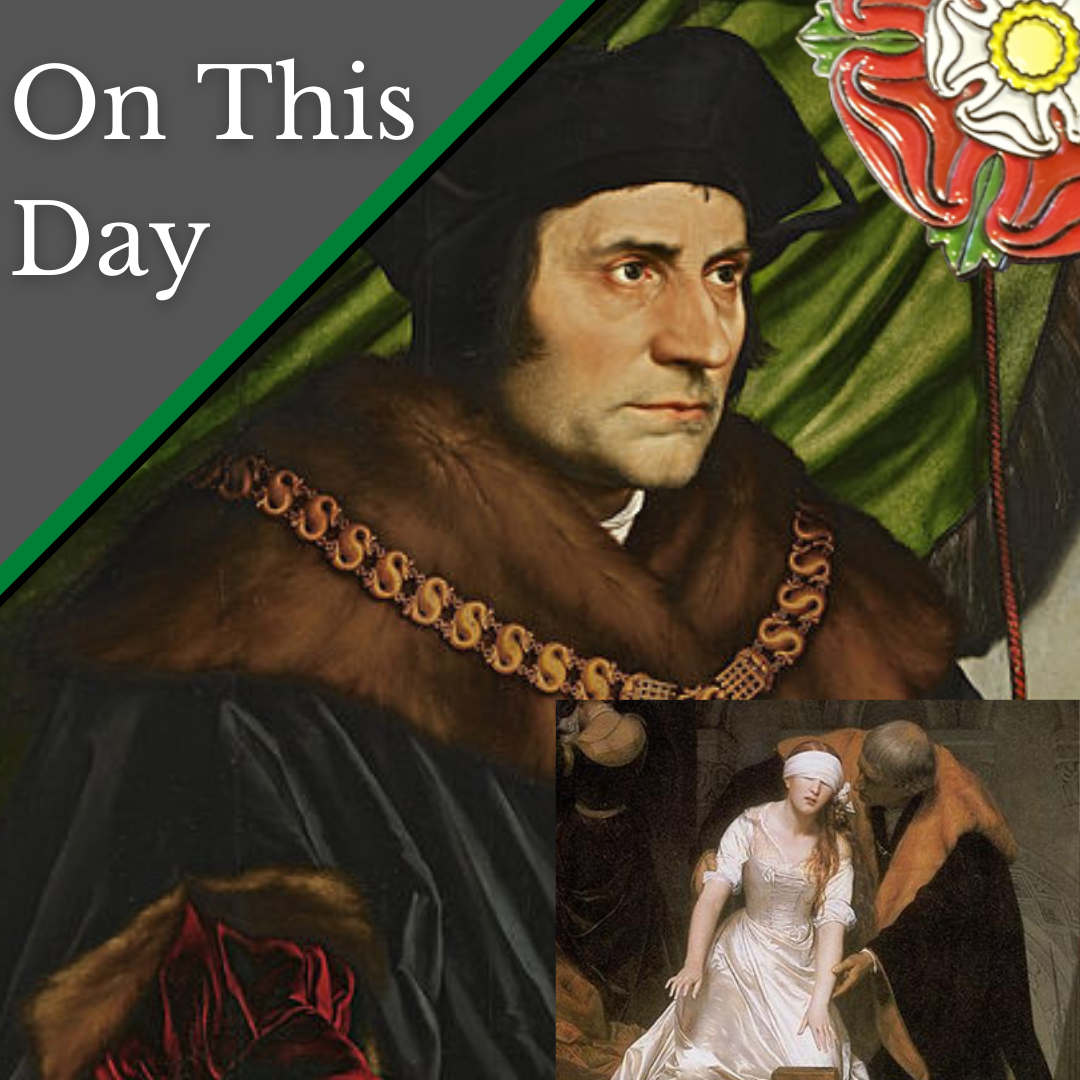 April 13 - Thomas More is in trouble, a priest harbouring countess, and ...