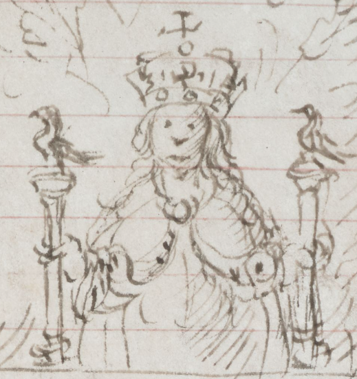 #PortraitTuesday - A cartoon-like Anne Boleyn - The Anne Boleyn Files